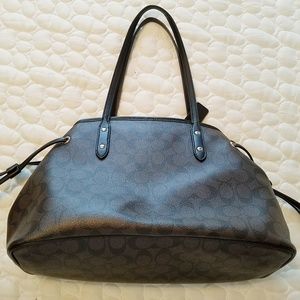 Coach | Bags | Coach Signature Drawstring Carryall F57842 Bag | Poshmark